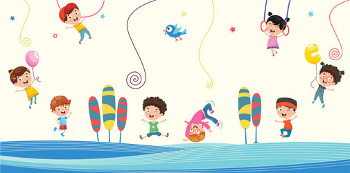 Children Royalty Free Vector Image - VectorStock