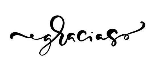 Gracias Lettering Spanish Vector Images (over 100)