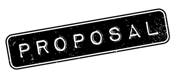 Proposal rubber stamp Royalty Free Vector Image