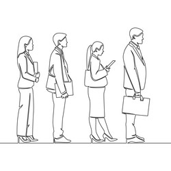 Continuous Line People Vector Images (over 29,000)