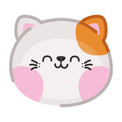 Happy cat poster Royalty Free Vector Image - VectorStock