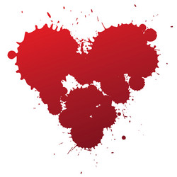 Blood Heart Splatter Vector Images (over 260)