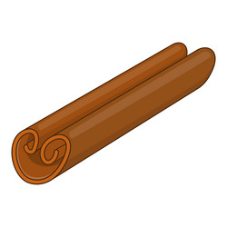 Cinnamon sticks icon cartoon style Royalty Free Vector Image