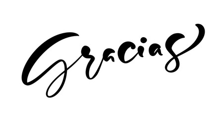 Gracias Lettering Spanish Vector Images (over 100)