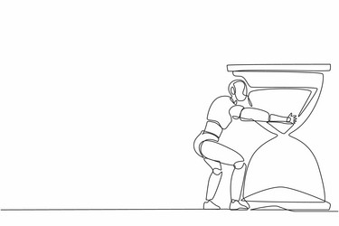 Continuous one line drawing robots using Vector Image