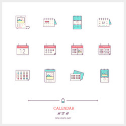 Flap Calendar Vector Images (53)