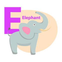 Squirrel s letter cute children animal alphabet Vector Image