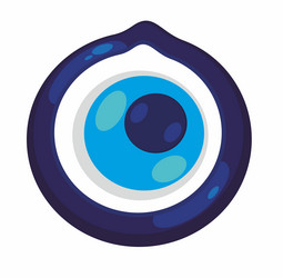 Turkish nazar symbol Royalty Free Vector Image