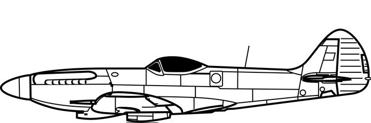 Spitfire Vector Images (over 300)