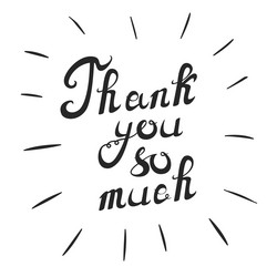 Thank You so Much Vector Images (over 170)