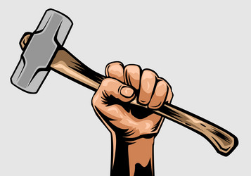 Hammer Royalty Free Vector Image - VectorStock