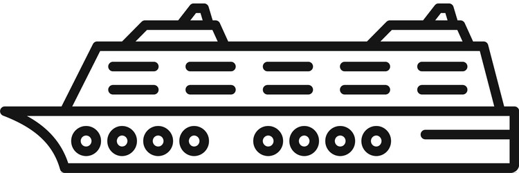 Cruise Ship Outline Vector Images (over 14,000)