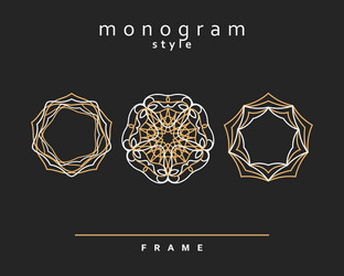 Interlocking Monogram Vector Images (over 360)
