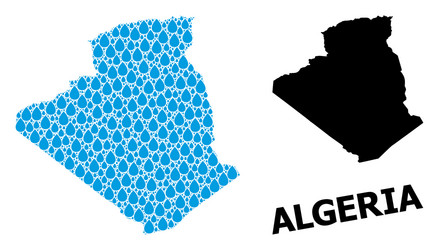 Mosaic map silesia province liquid Royalty Free Vector Image