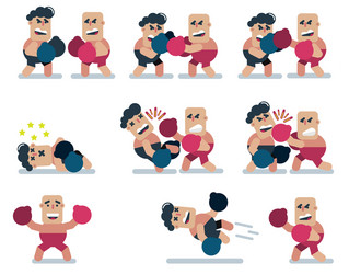 Cartoon Punch in Face Vector Images (over 220)