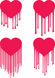 Drip Heart Vector Images (over 3,400)