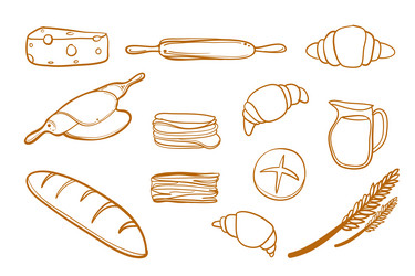 Bread Loaf Outline Vector Images (over 5,300)
