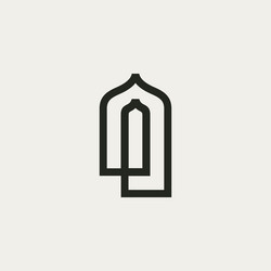 Mehrab Of Mosque Vector