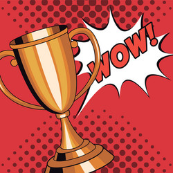 Trophy Pop Art Vector Images (over 950)