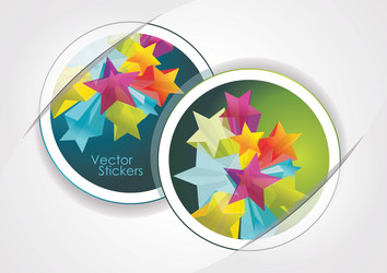 Stars Stickers Vector Images (over 67,000)