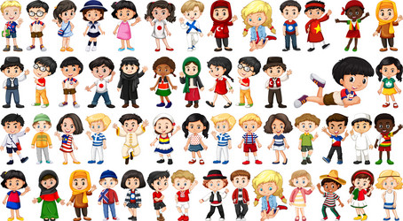 Multi Cultural Clipart