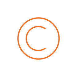 Jc-text-logo Royalty Free Vector Image - VectorStock