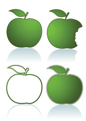 Green Apples Vector Images (over 42,000)