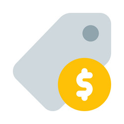 Maximum retail price listed on label Royalty Free Vector