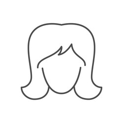 Beautiful woman with red hair Royalty Free Vector Image