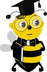 Bee Graduation Vector Images (over 130)