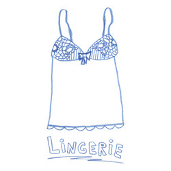 Hand drawn sexy lingerie set Royalty Free Vector Image