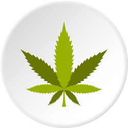 Marijuana Leaf Circle Icon Vector Images (over 2,000)