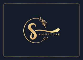 Letter S Signature Vector Images (over 7,800)