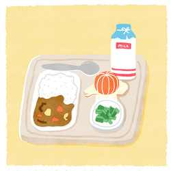 Cartoon lunch bento boxes for kids at school Vector Image