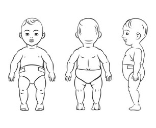 Human Body Side View Vector Images (over 2,100)
