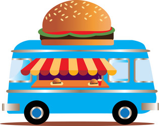 Burger Van Vector Images (over 2,100)