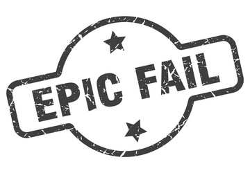 Epic Fail Button Vector Images (over 130)