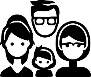 Family design Royalty Free Vector Image - VectorStock