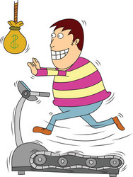 Chasing Cartoon Money Vector Images (over 550)