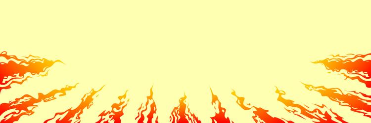 Comic fantasy red fire flame backgrounds Vector Image