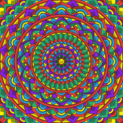 Design mandala vintage decorative Royalty Free Vector Image