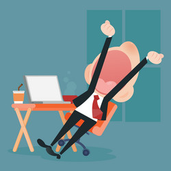 Yawning Royalty Free Vector Image - VectorStock