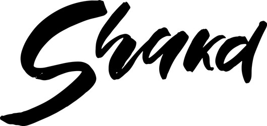 Shaka modern brush hand lettering Royalty Free Vector Image