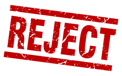 Objection sign or stamp Royalty Free Vector Image