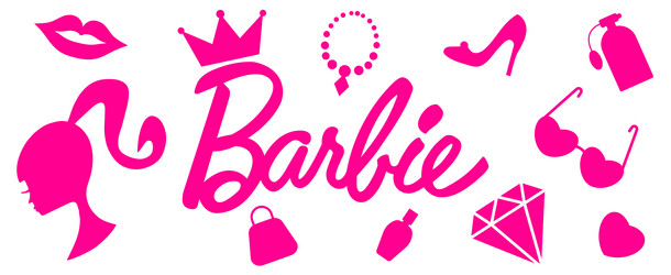 Barbie popular collection editorial Royalty Free Vector