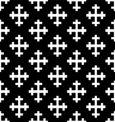 Seamless pattern with cross lines Royalty Free Vector Image