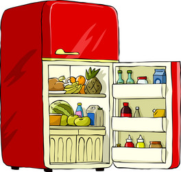 Cartoon Refrigerator Vector Images (over 4,900)