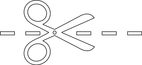 Scissors Perforation Vector Images (70)