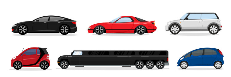 Learning to drive different vehicles modern Vector Image