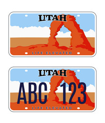 License Plate Vector Images (over 1,600)